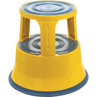 Steel Kick Step Stools | Retracting, Mobile & Anti-slip | Manutan UK