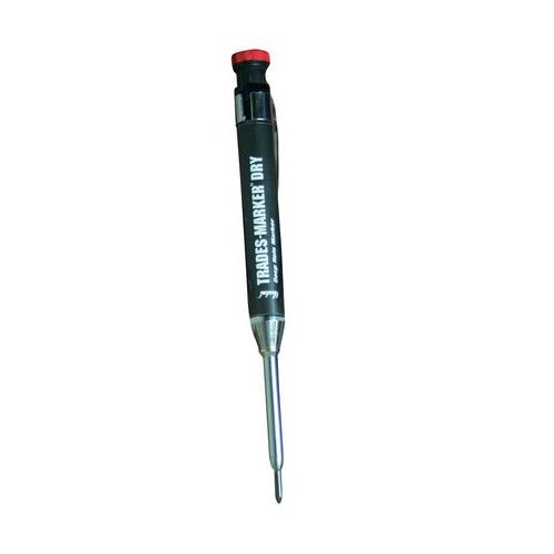 Extended graphite tip marker - Trades-Marker Dry - Manutan.co.uk
