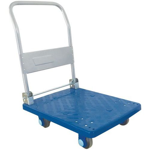 Plastic Folding Platform Trolleys 200kg | Hand Trucks | Manutan