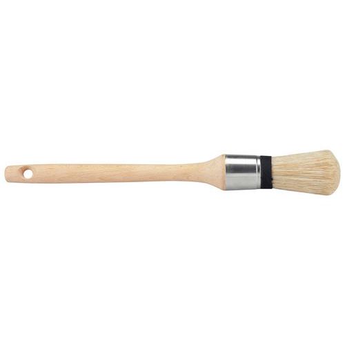 Round sash brush - Wooden handle - Manutan.co.uk