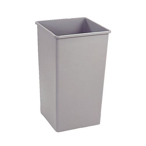 Square plastic dustbin | 87 l | Manutan UK