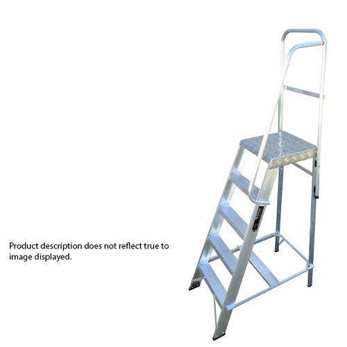 Industrial Single Sided Steps | Ladders | Manutan UK