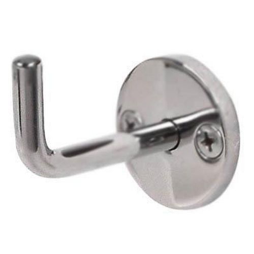 Altro Single Coat Hook | Stainless Steel | Manutan UK