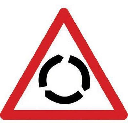 Class 2 Roundabout Sign | Signs & ID | Manutan UK
