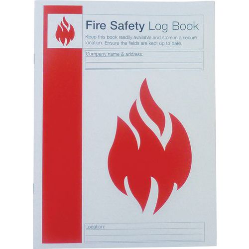 Fire Log Book | Fire Alarms | Manutan UK