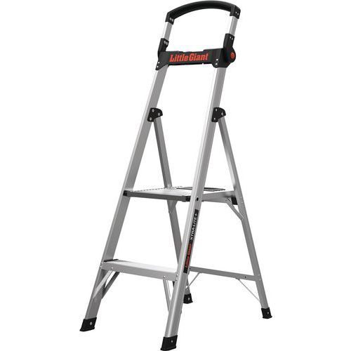 Light Step Ladder - 2 To 4 Rungs - Little Giant Xtra-Lite Plus ...