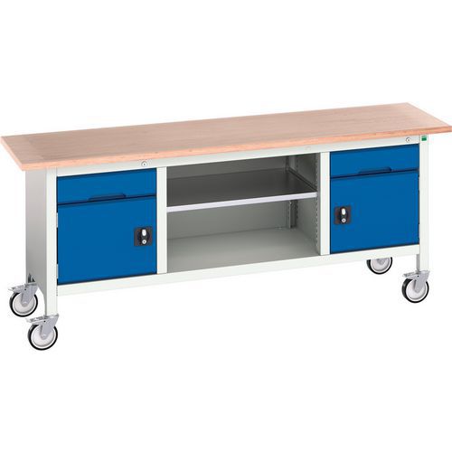 Bott Verso Mobile Workbench | HxWxD 930x2000x600mm | Heavy Duty