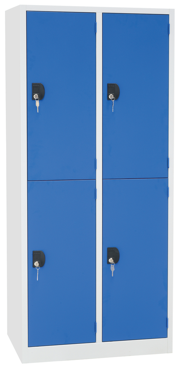 Modulo multi-compartment locker - 1 to 3 columns - On base - Manutan ...