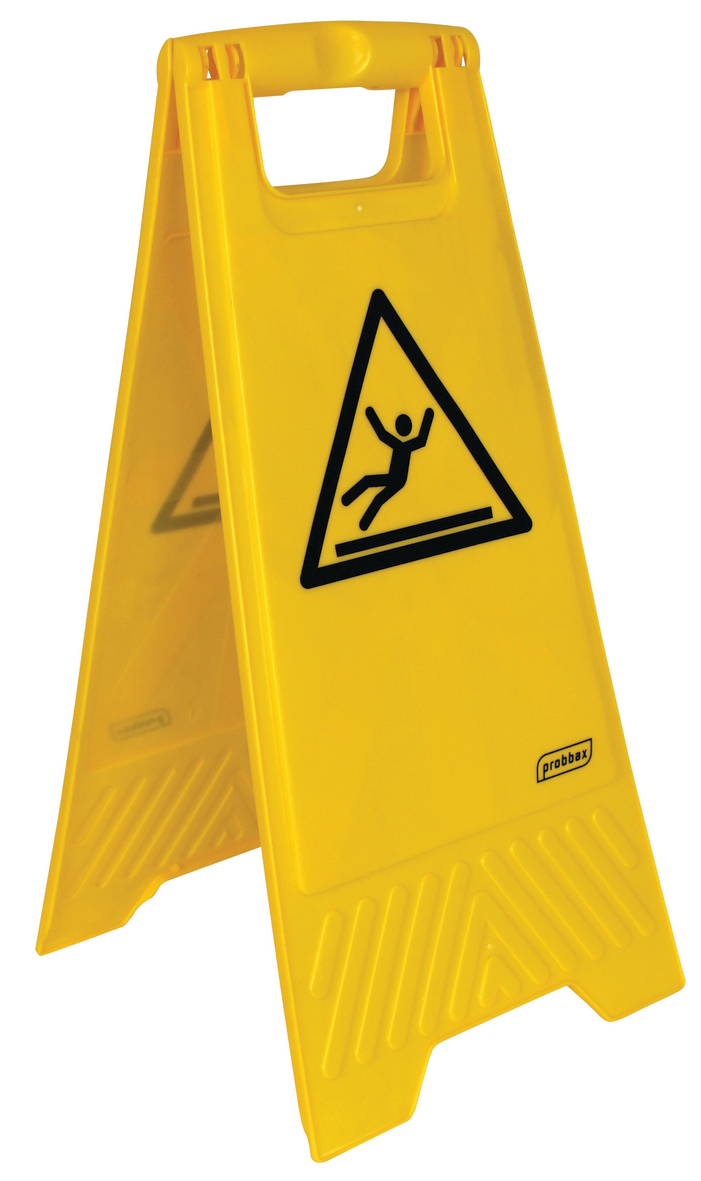 Warning stand with pictogram - Manutan.co.uk