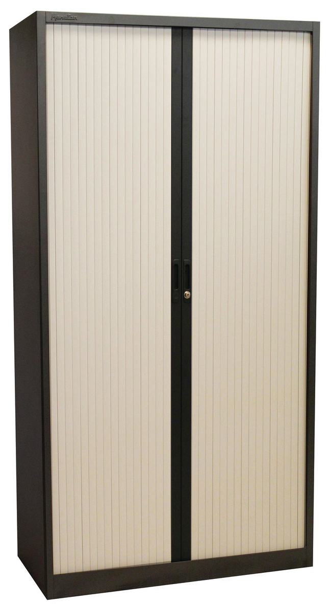 PVC Tambour Door Cupboard | HxWxD 1950x1000x450mm | 10 Year Guarantee