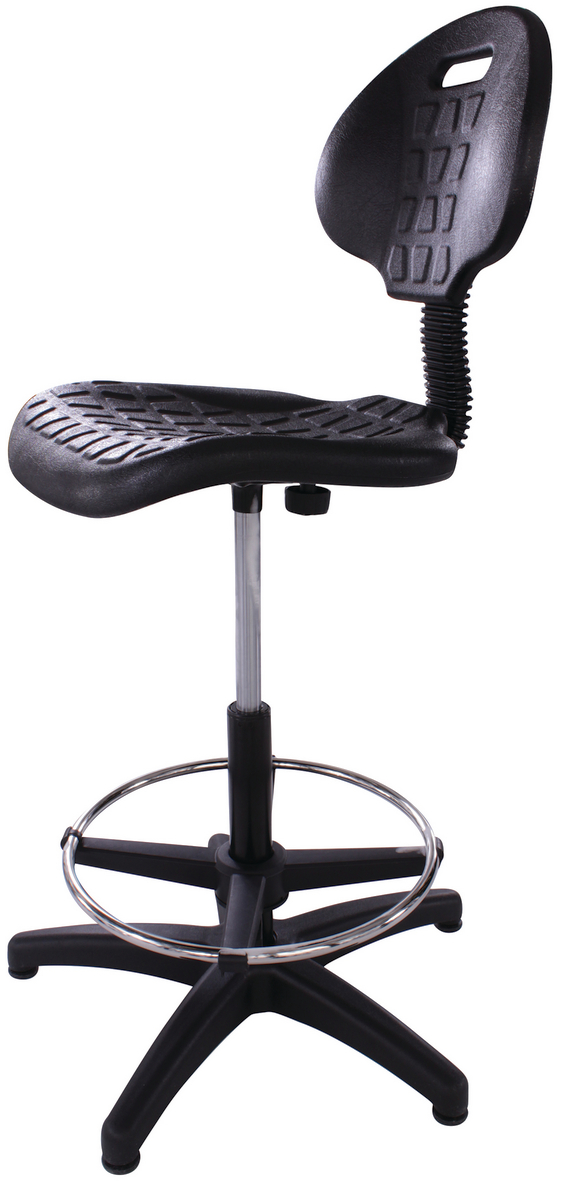 Ergonomic Laboratory Chair | Seat Height 540/730mm | Manutan UK