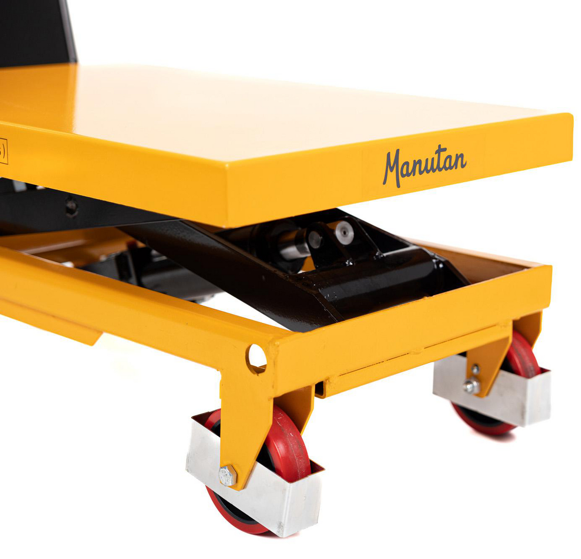 Mobile Scissor Lift Table - 300kg - Hydraulic - Manutan Expert ...