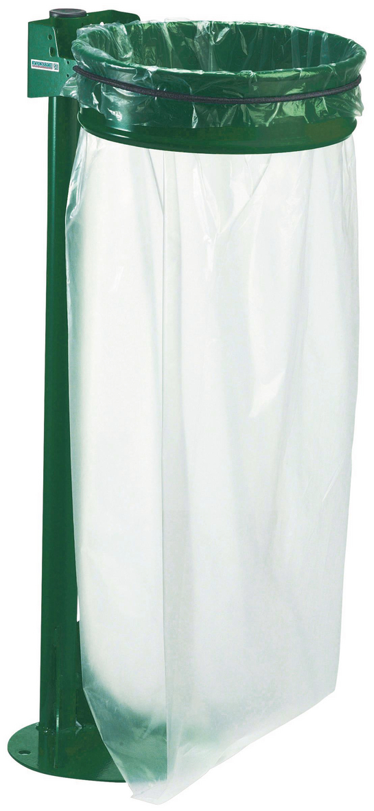 Bin bag holder with post on base - 110 L - Manutan.co.uk