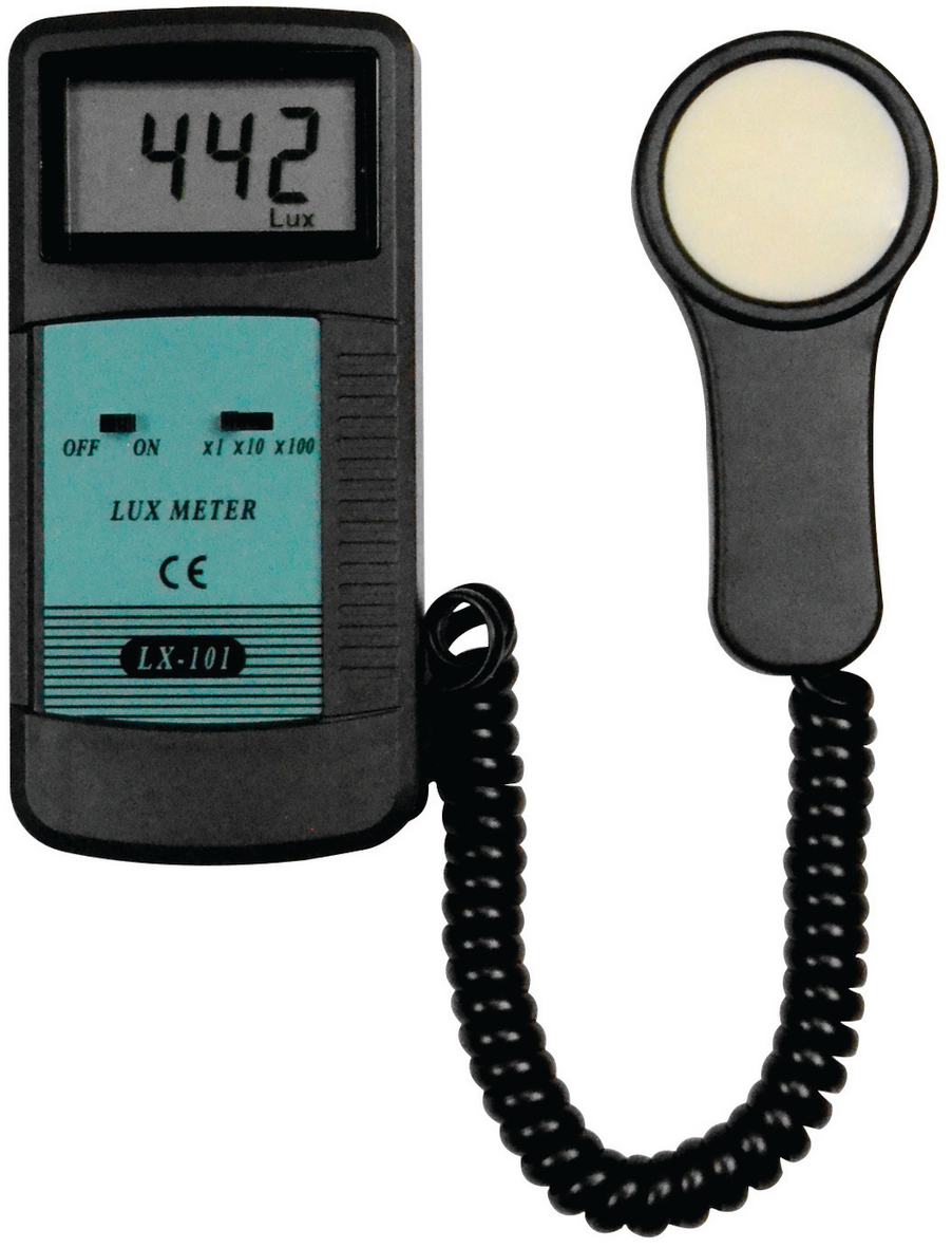 Hand-Held Light Meter - Digital Industrial Lux Meters - Manutan Expert ...
