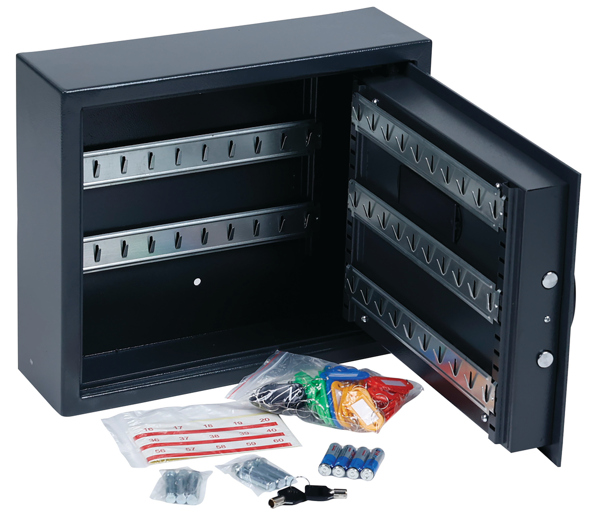 Electronic Key Cabinet - High-Security Metal Cupboard - Slimline Safes ...