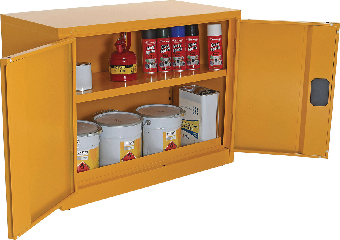 Flammable Storage Cabinet COSHH - 700x915mm - Manutan Expert - Manutan ...
