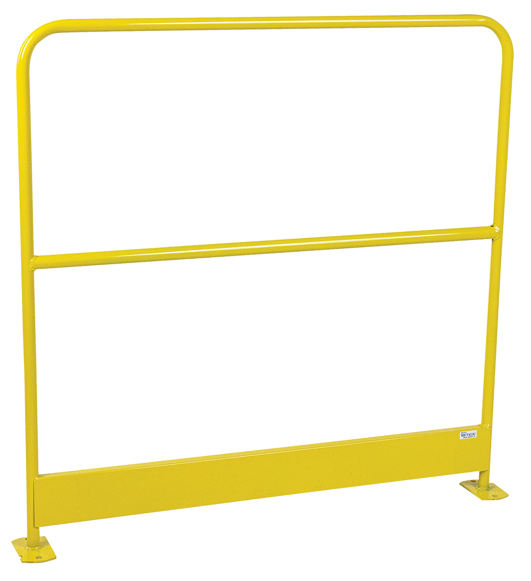 Safety barrier with plinth - Yellow RAL 1023 - Manutan.co.uk