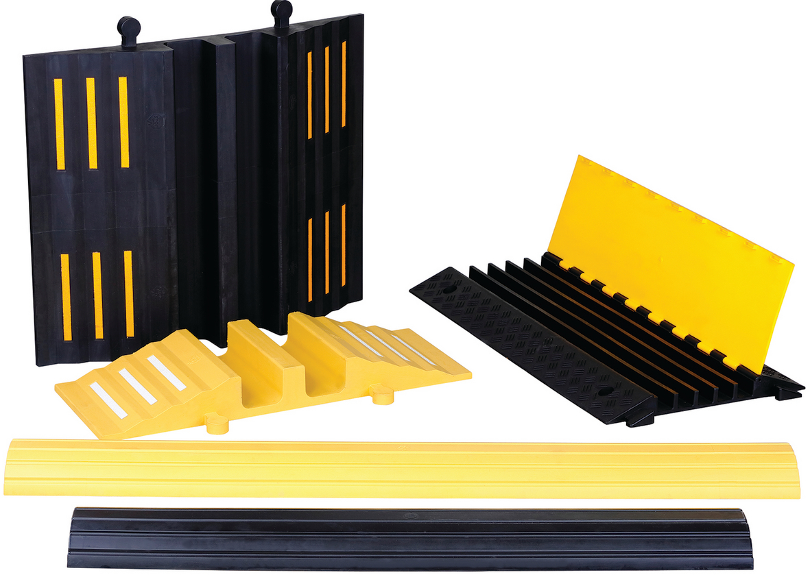 Modular cable duct with cover - Crash Stop - Manutan.co.uk