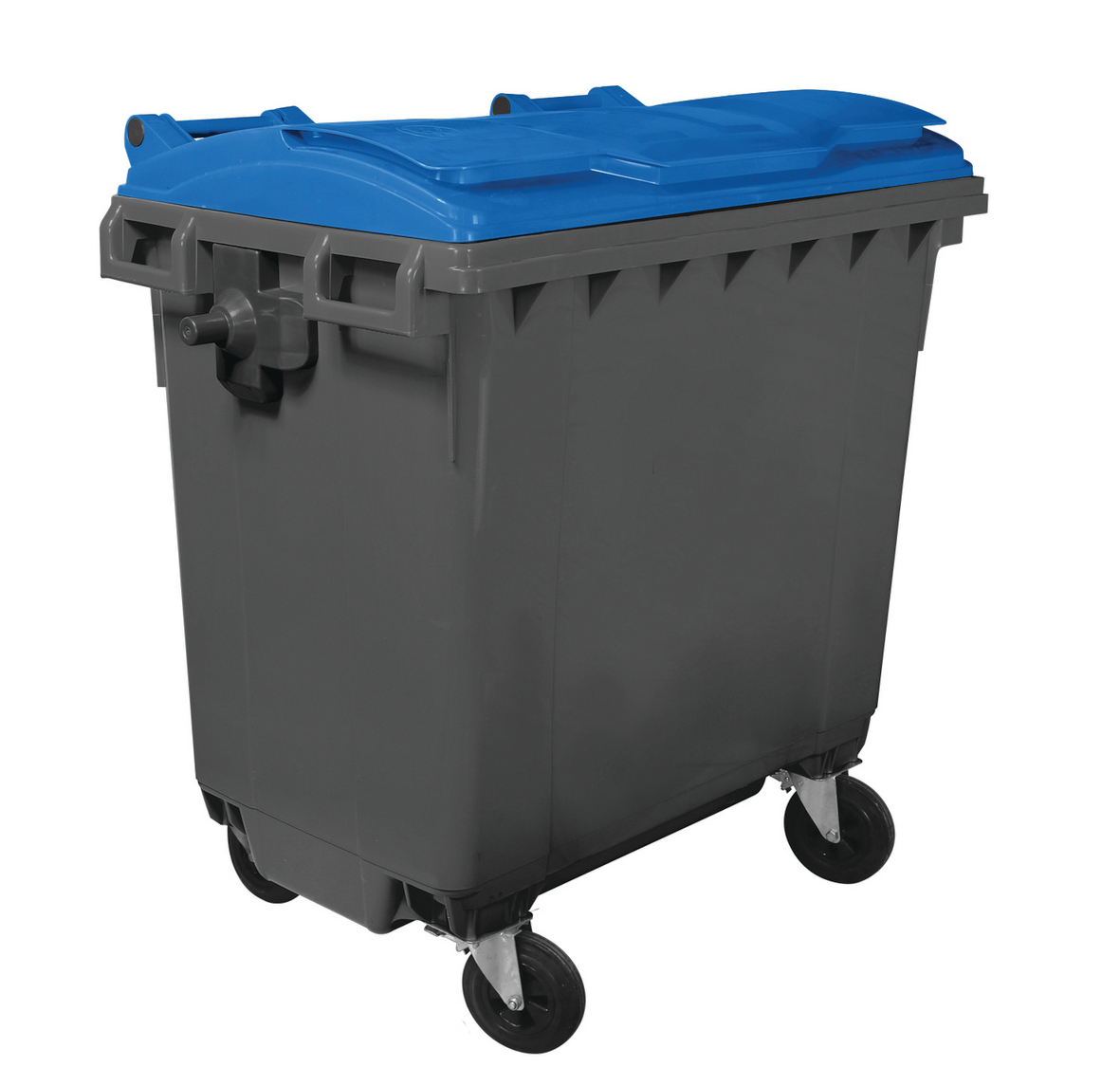 4-wheel waste container - 770 L - Mobil Plastic - Manutan.co.uk
