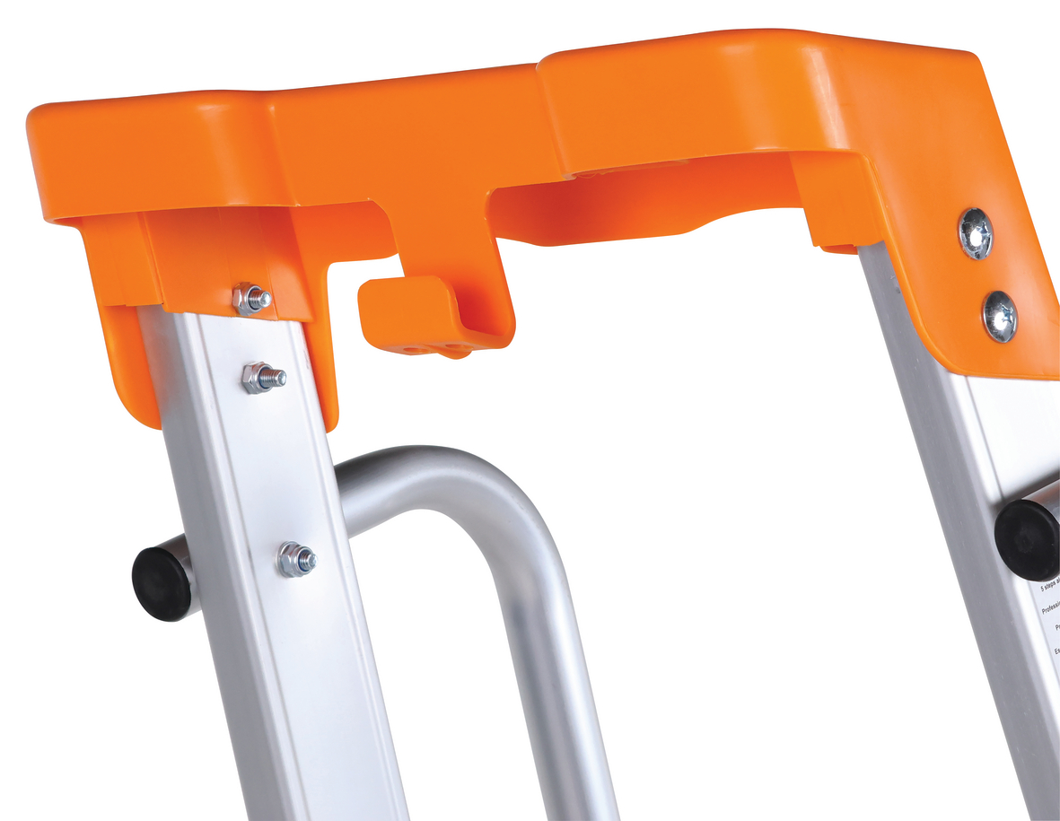 Professional aluminium step ladder with ramp - Manutan Expert - Manutan ...