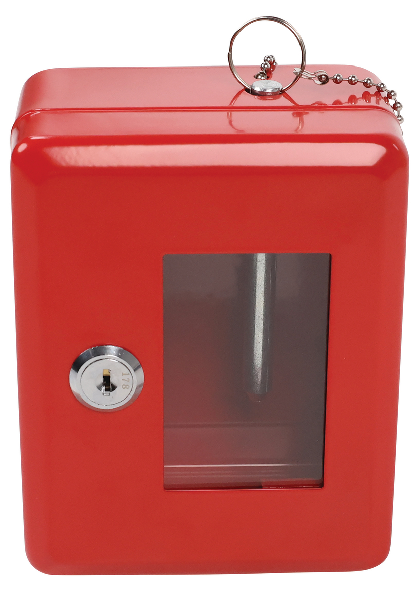 Emergency Key Box With Glass Panel & Hammer - Red - Manutan Expert ...