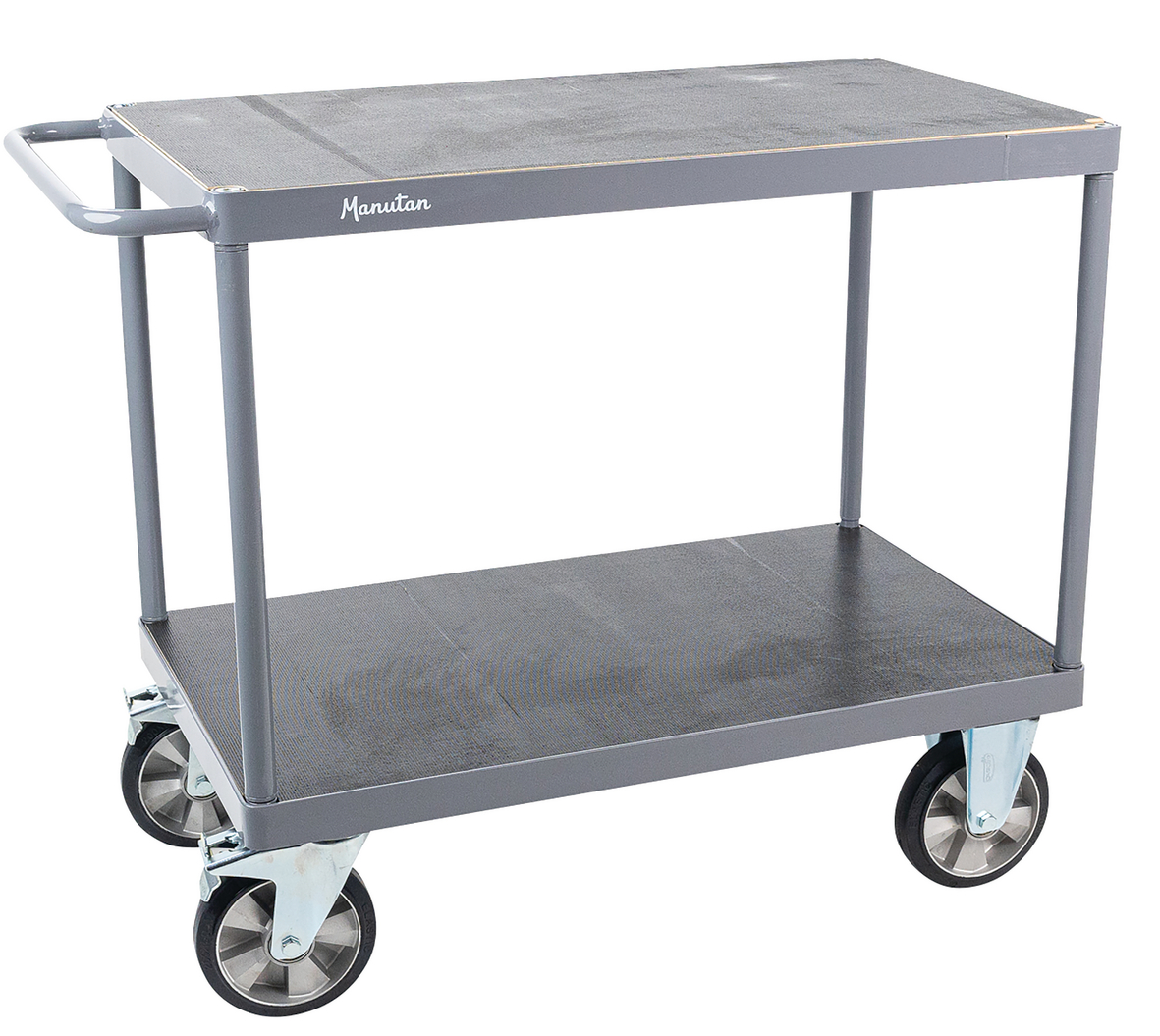Heavy Duty Trolley - 1200kg Capacity - 2 Shelves - Manutan Expert ...