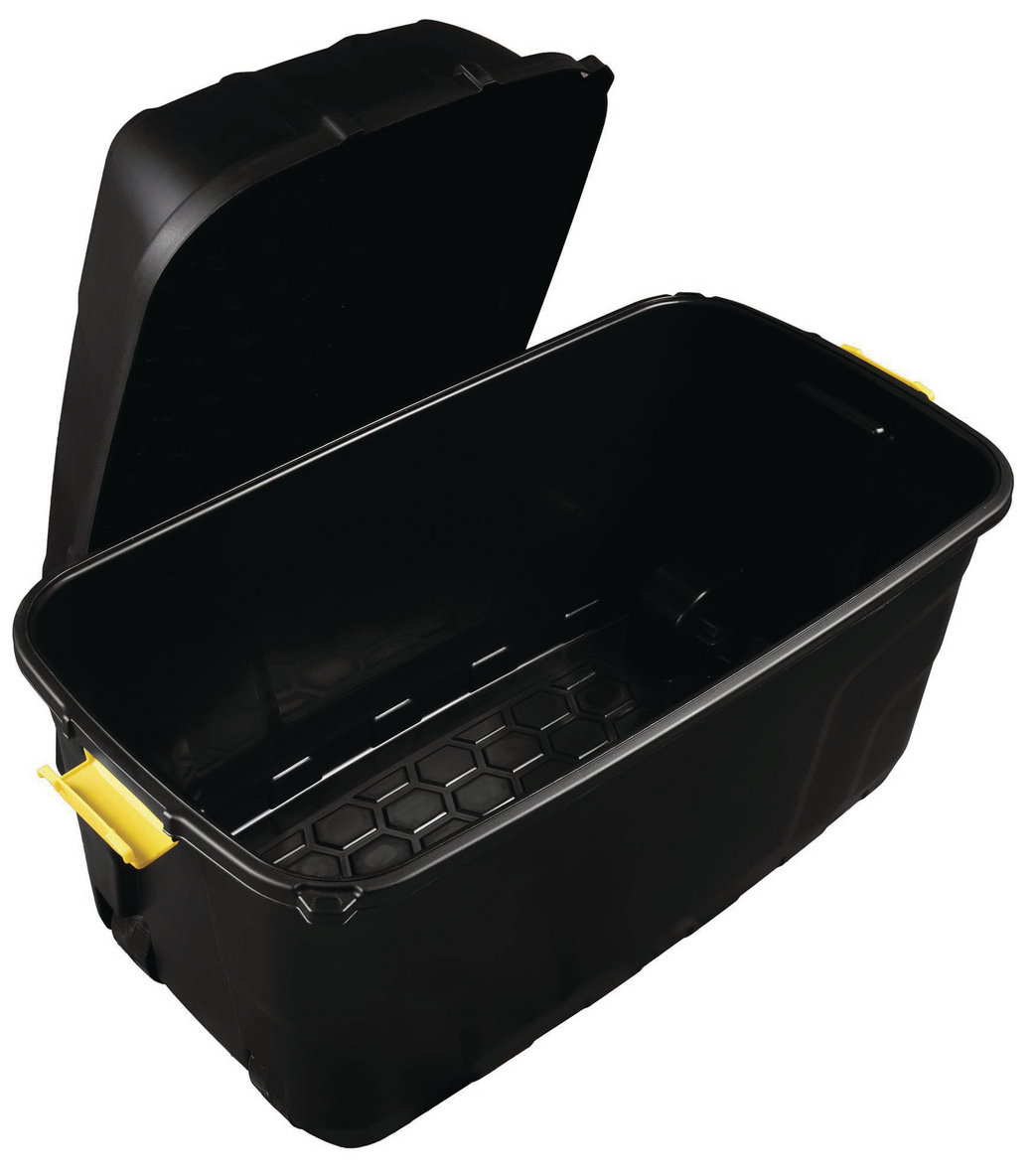 Strata 175L Heavy Duty Wheeled Storage Trunk with Secure Clip Lid ...