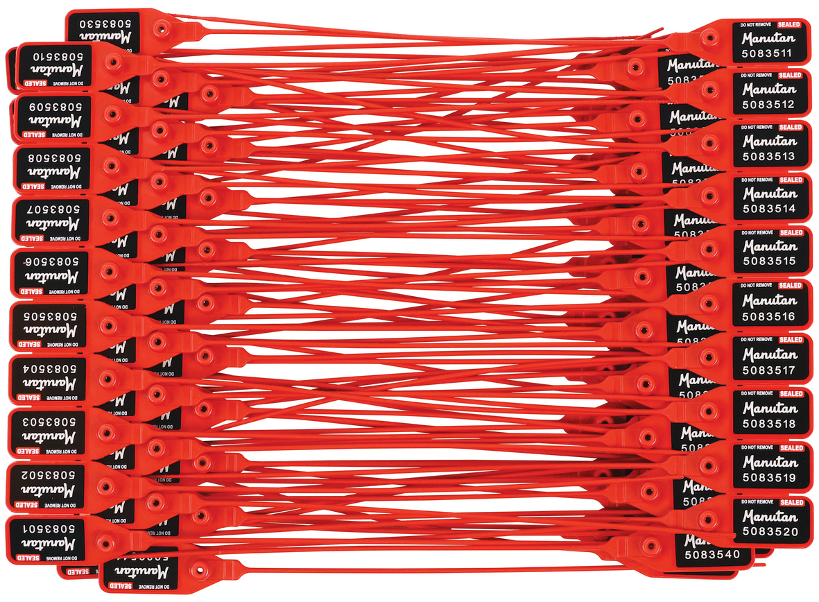 Security Seals - Tamper Proof Polypropylene - Pack Of 100 - Manutan ...