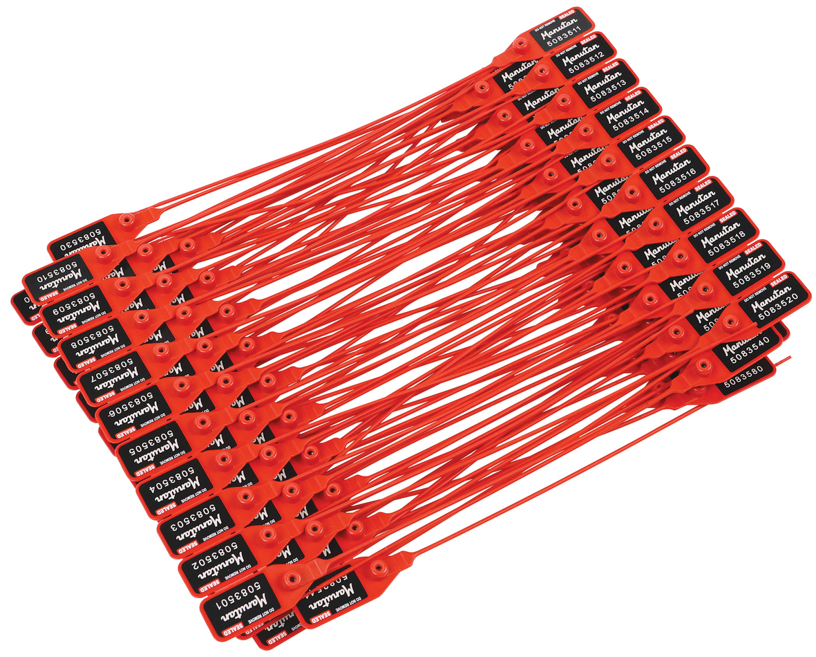 Security Seals - Tamper Proof Polypropylene - Pack Of 100 - Manutan ...