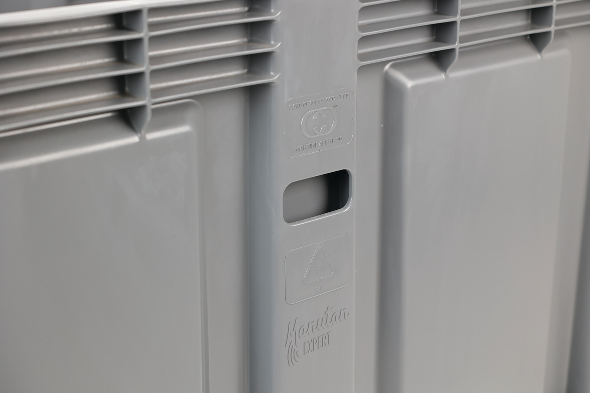 Stackable Euro Pallet Box - Recycled Plastic - Manutan Expert - Manutan ...