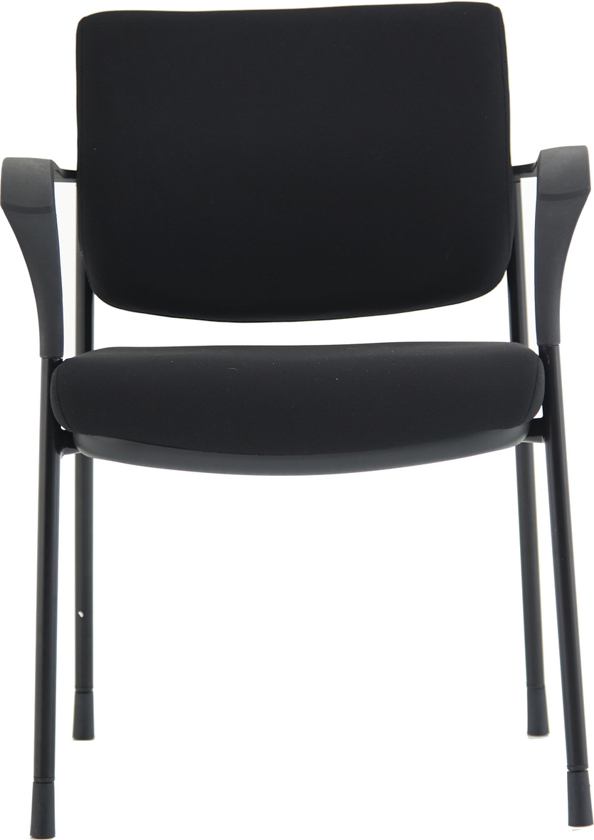 Large Office Visitor/Reception Chair With Arms - Stackable - Brunswick ...