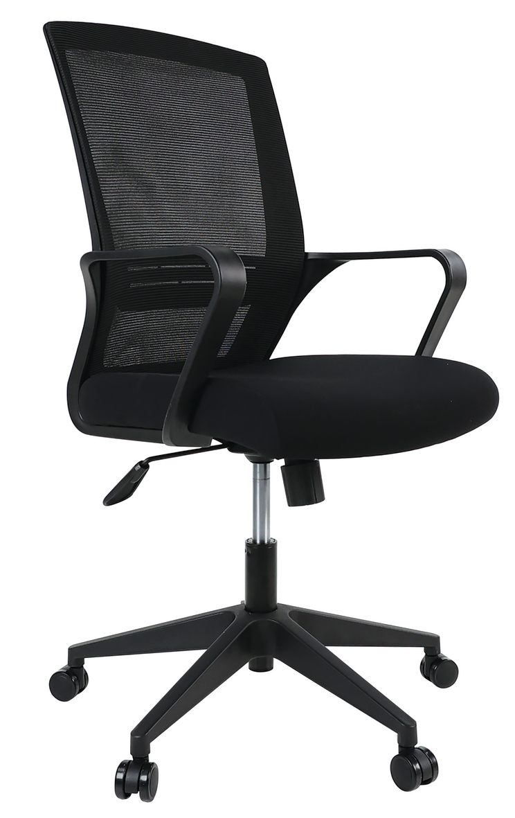 Elane black office chair - Manutan - Manutan.co.uk