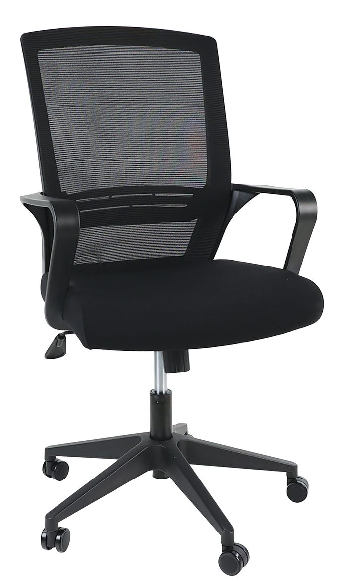 Elane black office chair - Manutan - Manutan.co.uk