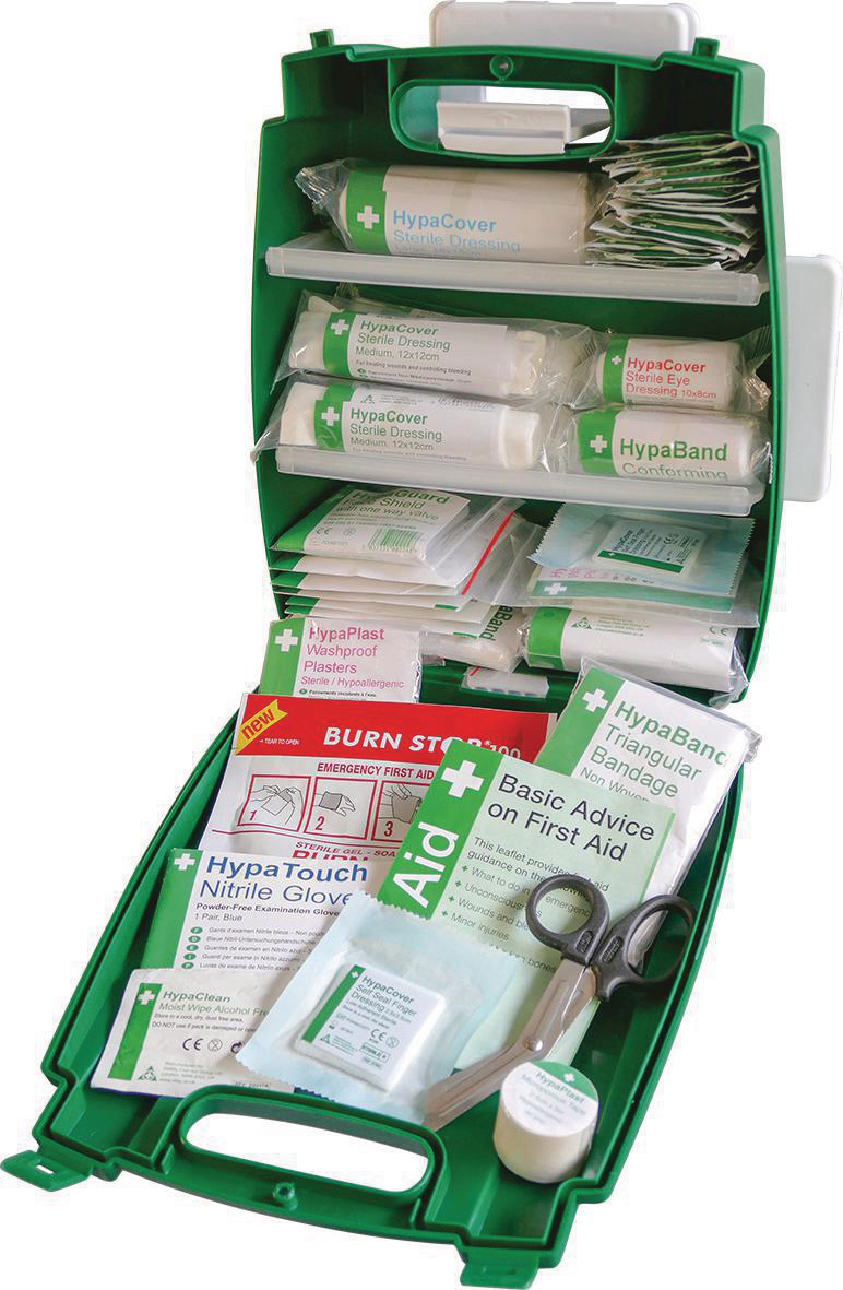 British Standard Compliant Wall Mounted First Aid Kit | Safety