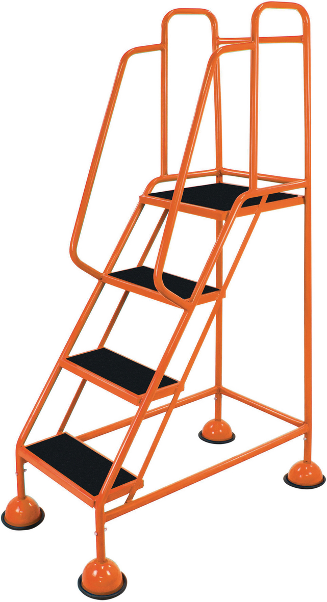 Large Mobile Platform Steps | Classic Plus Domed Feet Anti Slip