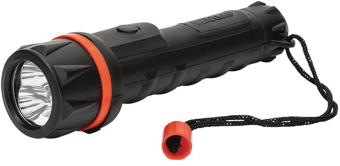 Unbreakable rubber torch, 3 LEDs - Manutan.co.uk