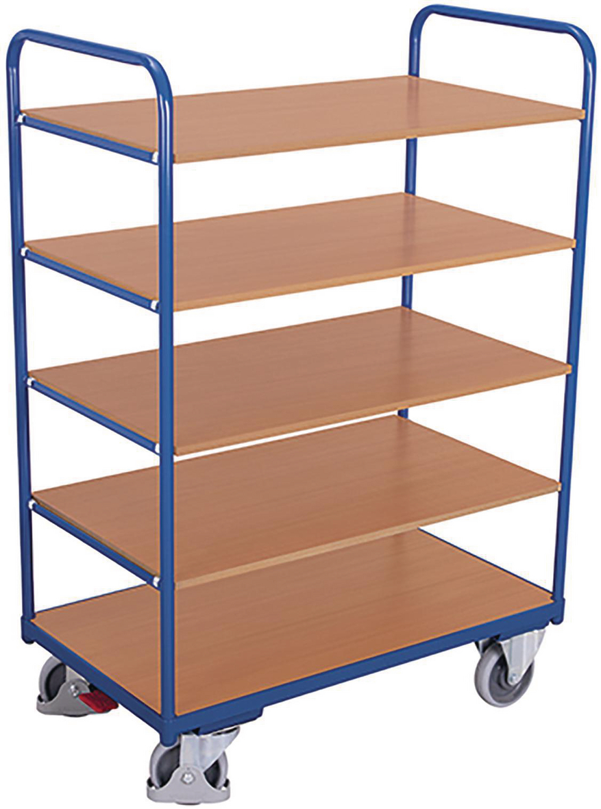 Tall trolley with five shelves - SW series - Manutan.co.uk