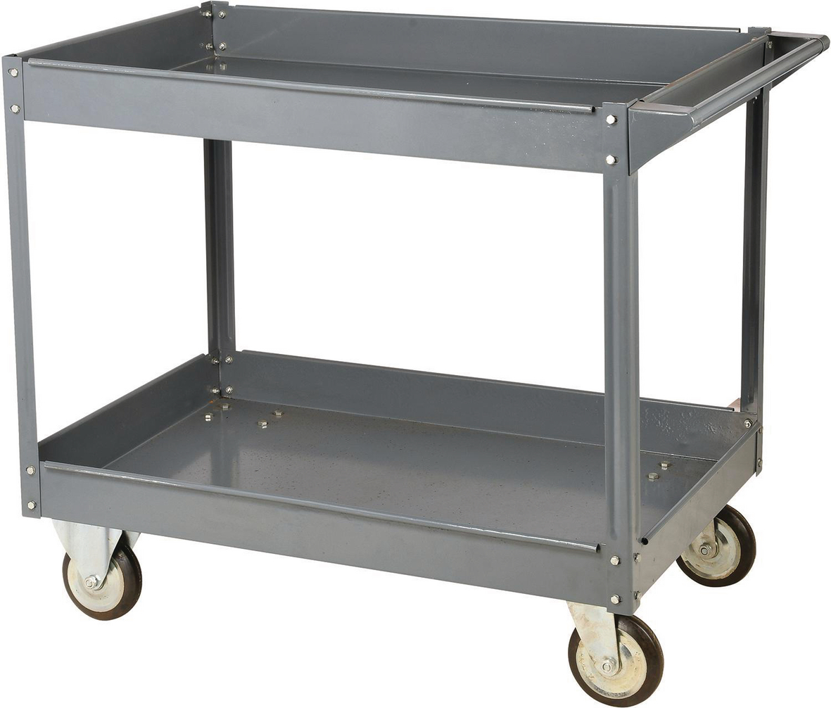 Industrial Metal Trolley 250kg UDL - Manutan.co.uk