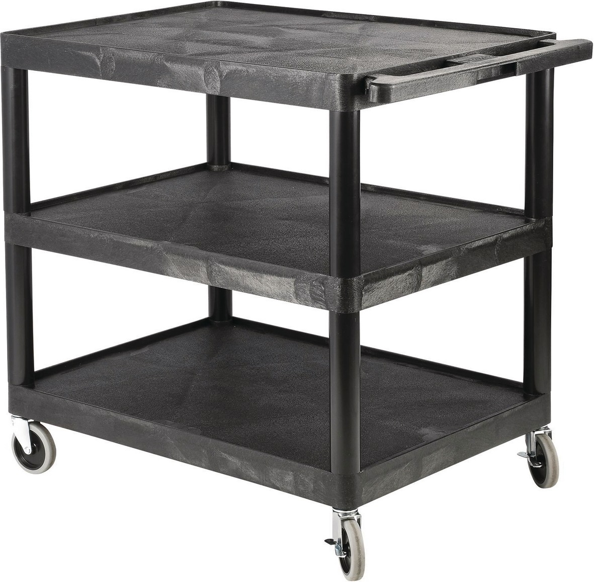 Large Industrial Plastic Tray Trolley - Manutan.co.uk