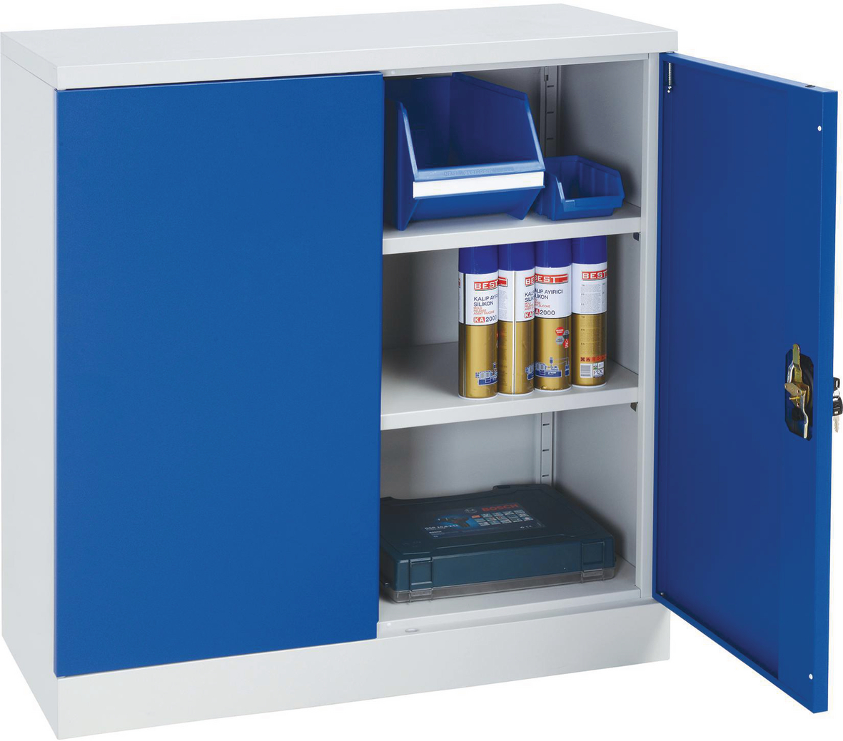 Flat Pack Storage Cupboards | Flat Pack Storage Cabinets | Manutan UK