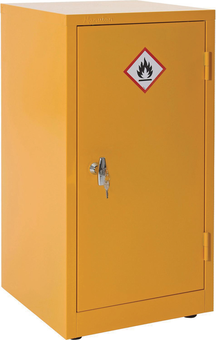 Flammable COSHH Cabinet 700x355mm | Hazardous Storage | Manutan