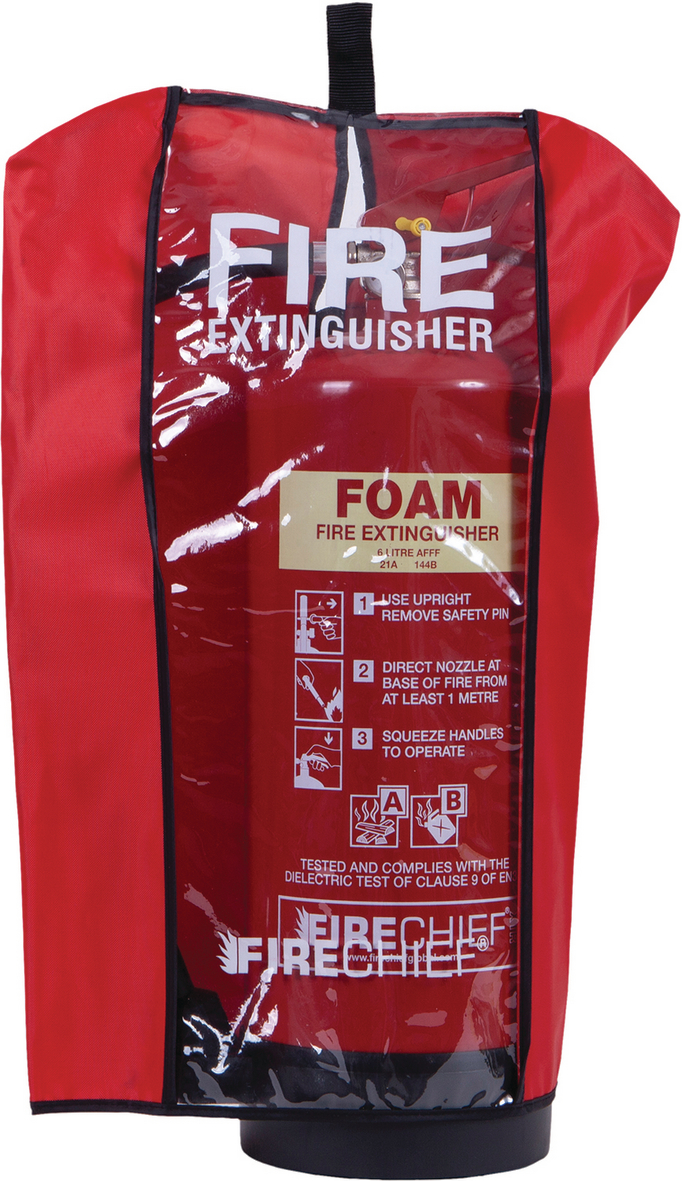 Firechief Medium 6 L Fire Extinguisher Cover Accessory - Manutan.co.uk