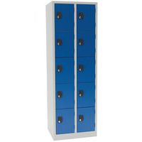 Metal Storage Lockers - 1-3 Nestable Columns - 4-6 Cabinets - Manutan ...