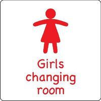 Girls' Changing Room - Educational Sign | Signs & ID | Manutan UK