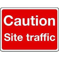 Caution Site Traffic Sign | Signs & ID | Manutan UK