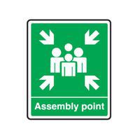 Assembly Point Sign | Manutan UK