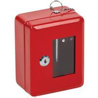 Emergency Key Box With Glass Panel & Hammer - Red - Manutan Expert ...