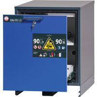 2 Drawer 90 Min Fireproof Lithium Ion Battery Charging Cabinet | Asecos