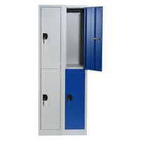 Storage Lockers 2 Door - 1800x300x300mm | Metal Lockers | Manutan UK