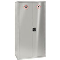 Stainless Steel Combi Lock COSHH Storage Cupboard - 1800x900mm - Elite ...